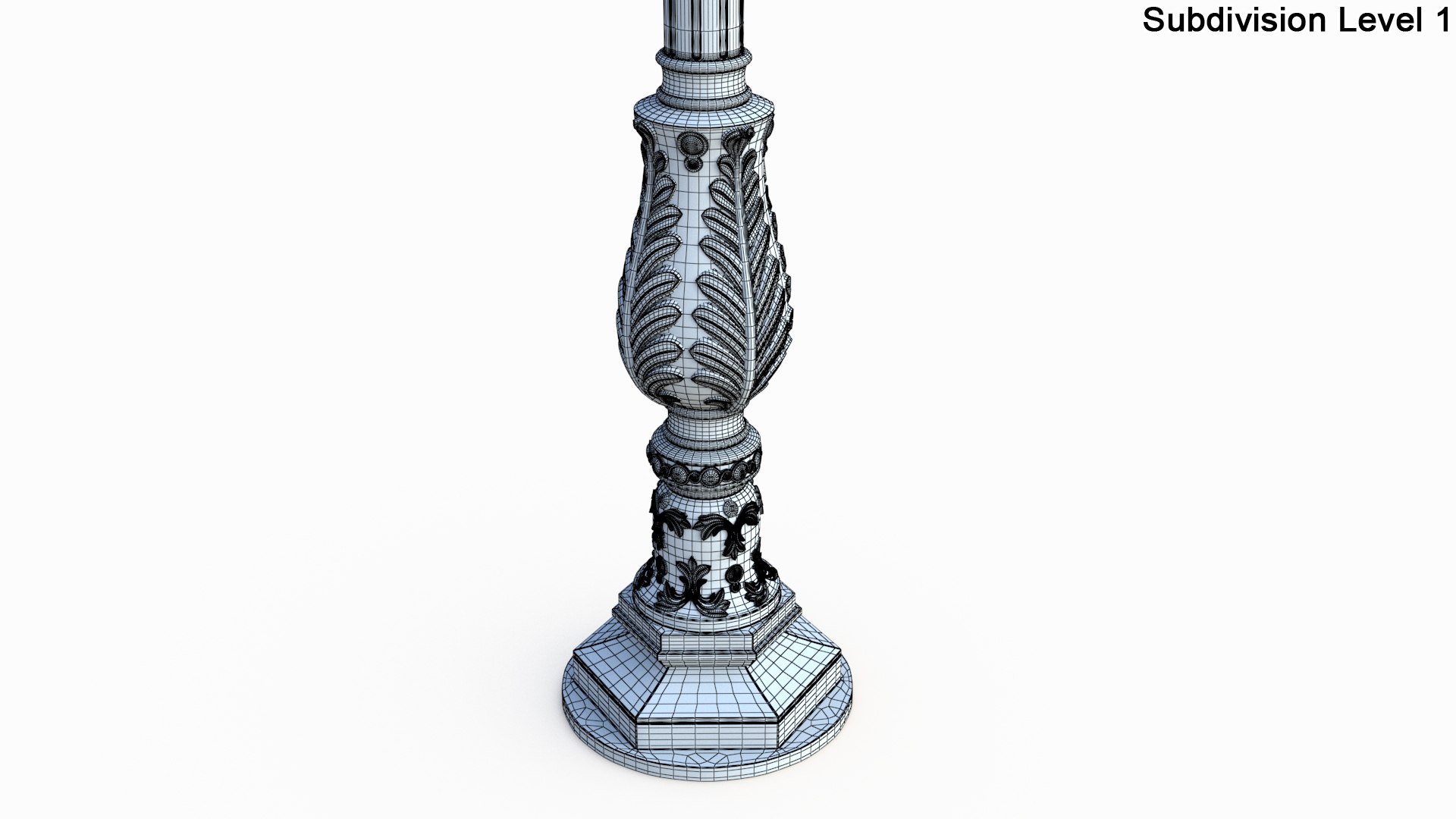 3D Street Light Model - TurboSquid 2126656