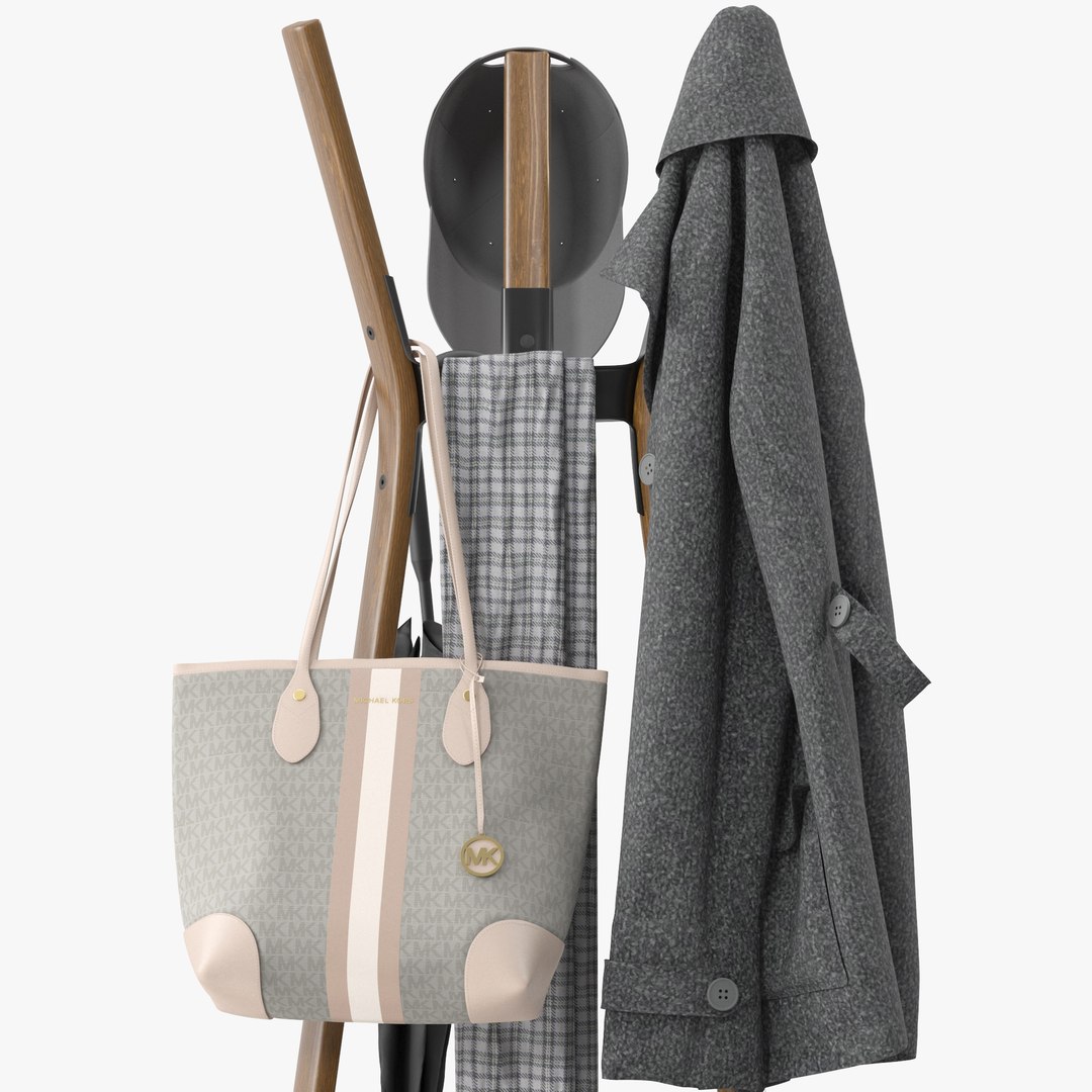 Steelwood Coat Stand 3D Model - TurboSquid 1809972