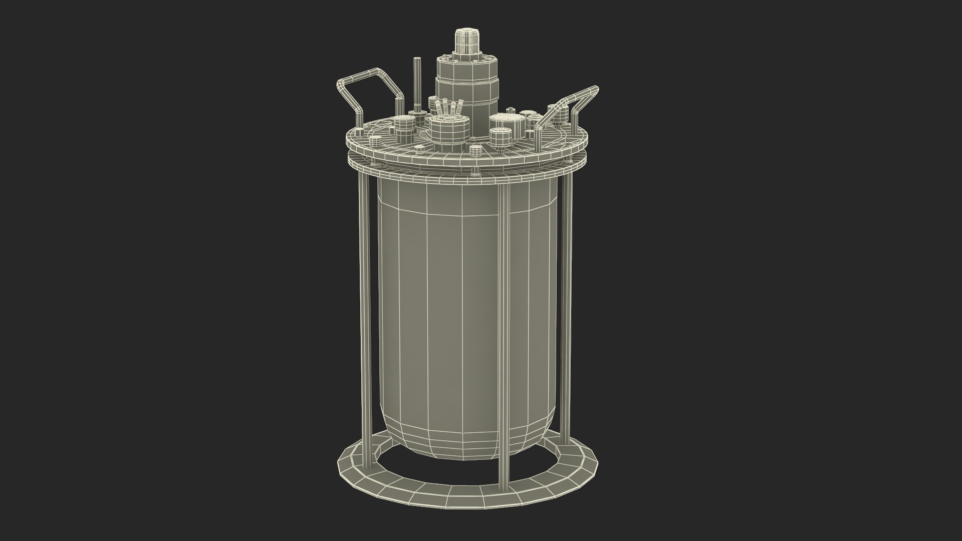 Big Glass Bioreactor 3D - TurboSquid 2006058