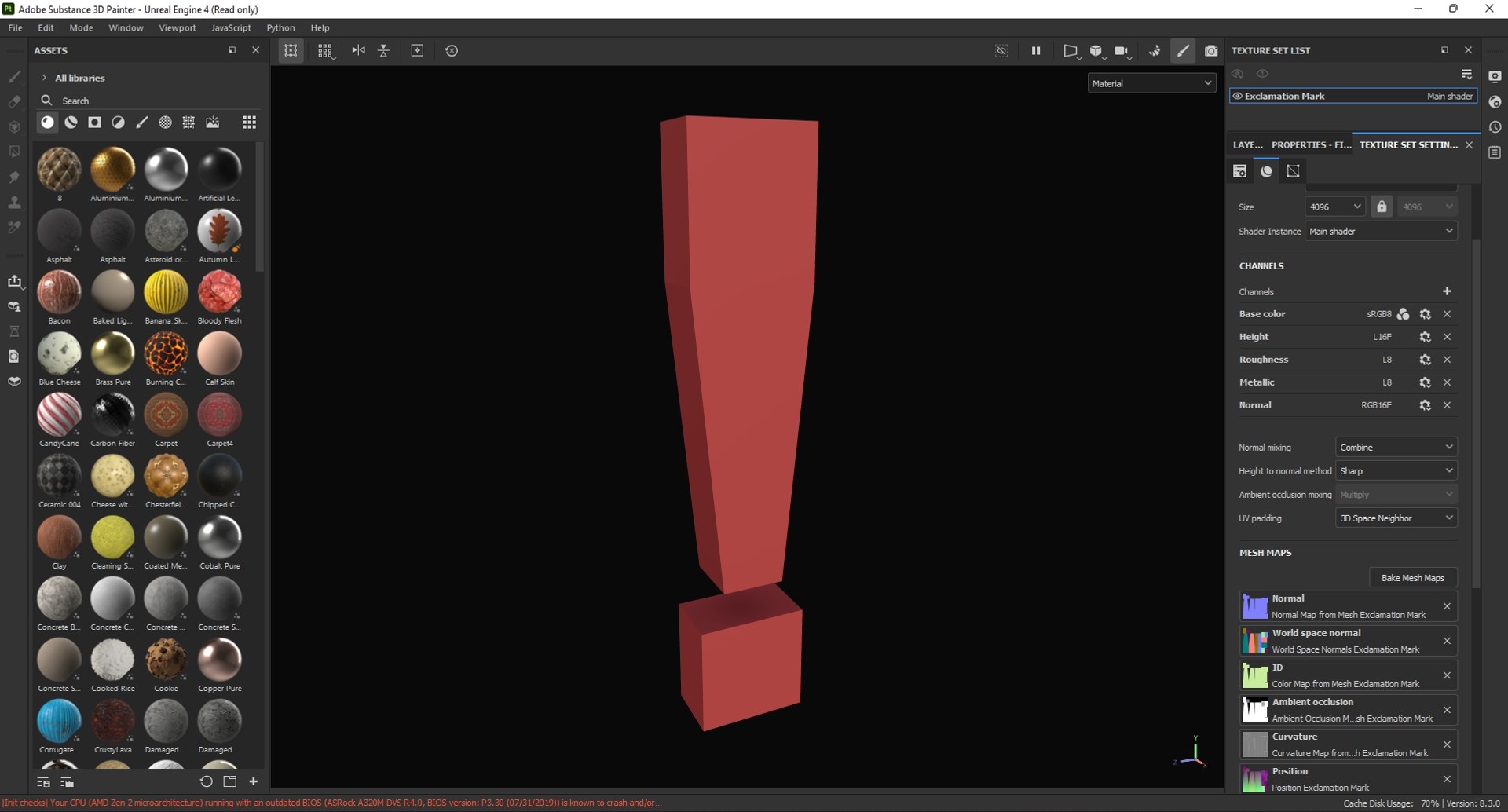 Exclamation Mark 3D Model - TurboSquid 2138150