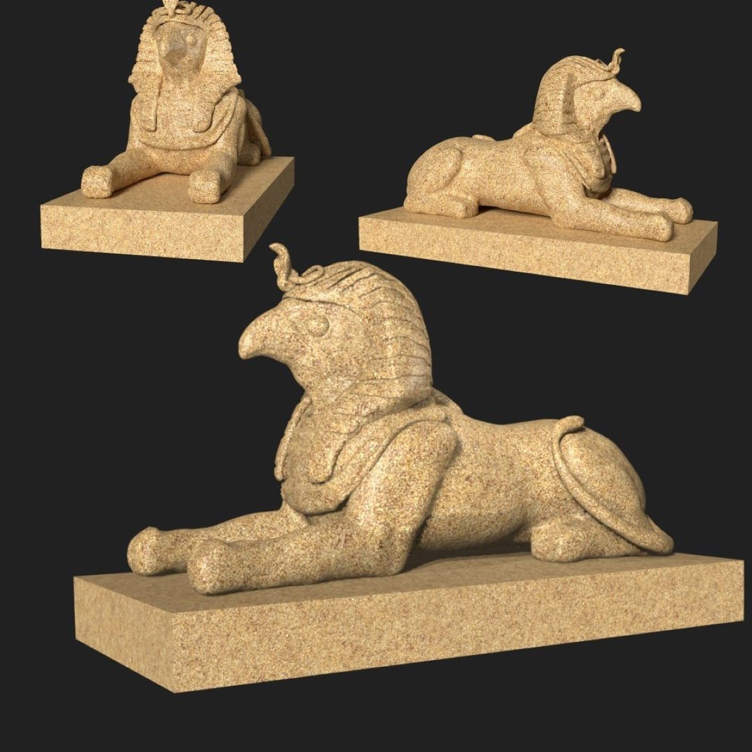 3D Horus Sphinx - TurboSquid 1784043