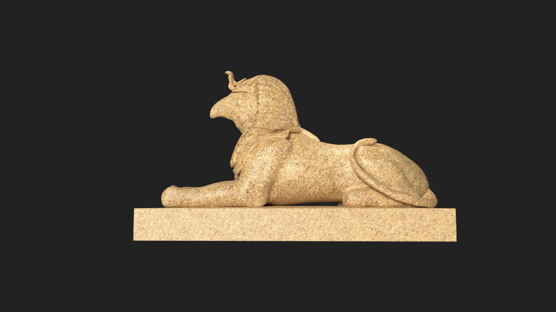 3D Horus Sphinx - TurboSquid 1784043