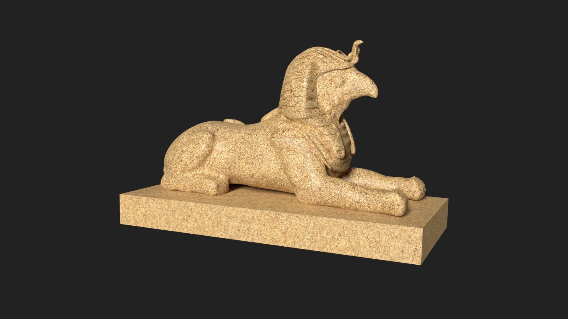 3D Horus Sphinx - TurboSquid 1784043