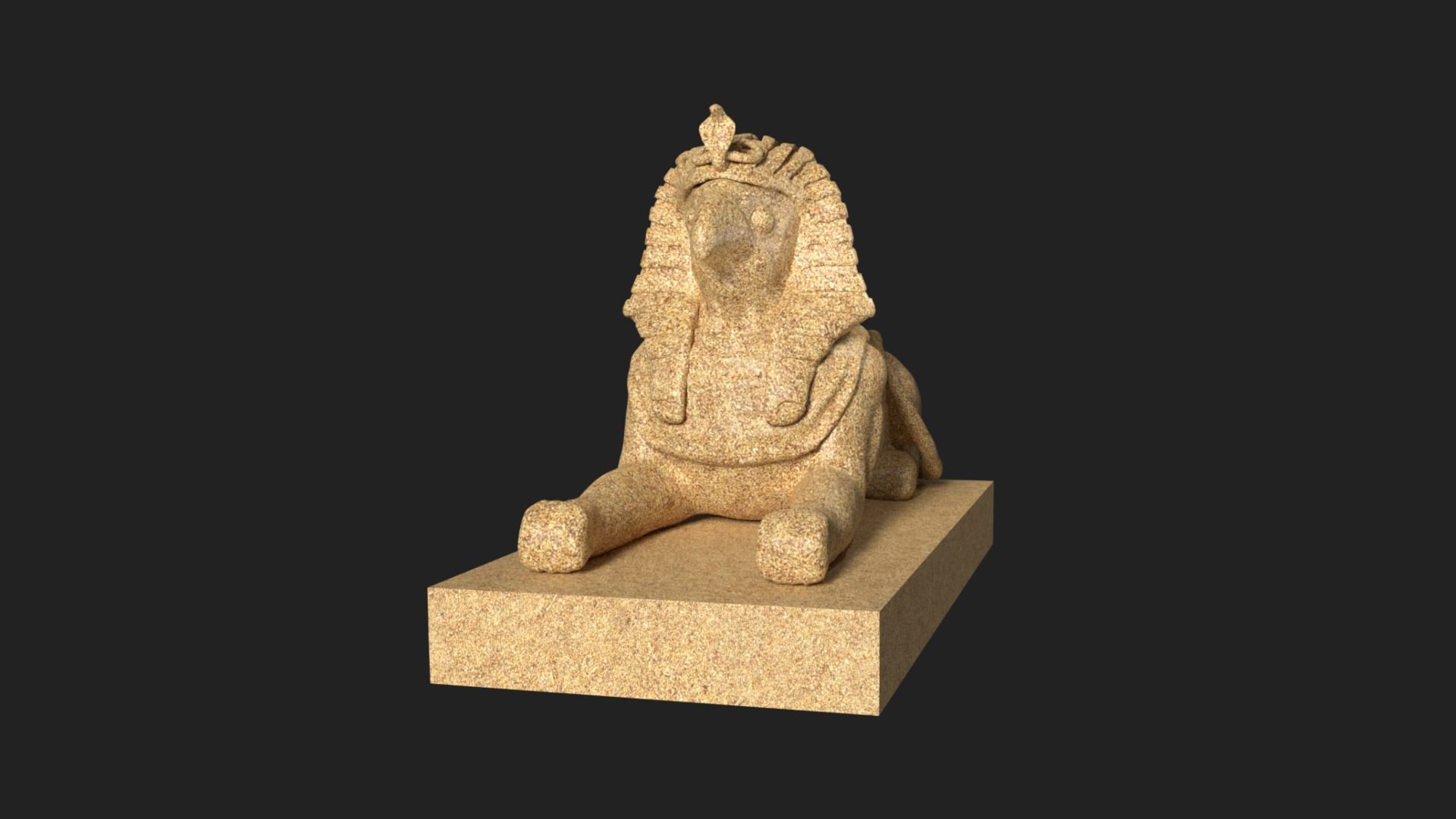 3D Horus Sphinx - TurboSquid 1784043