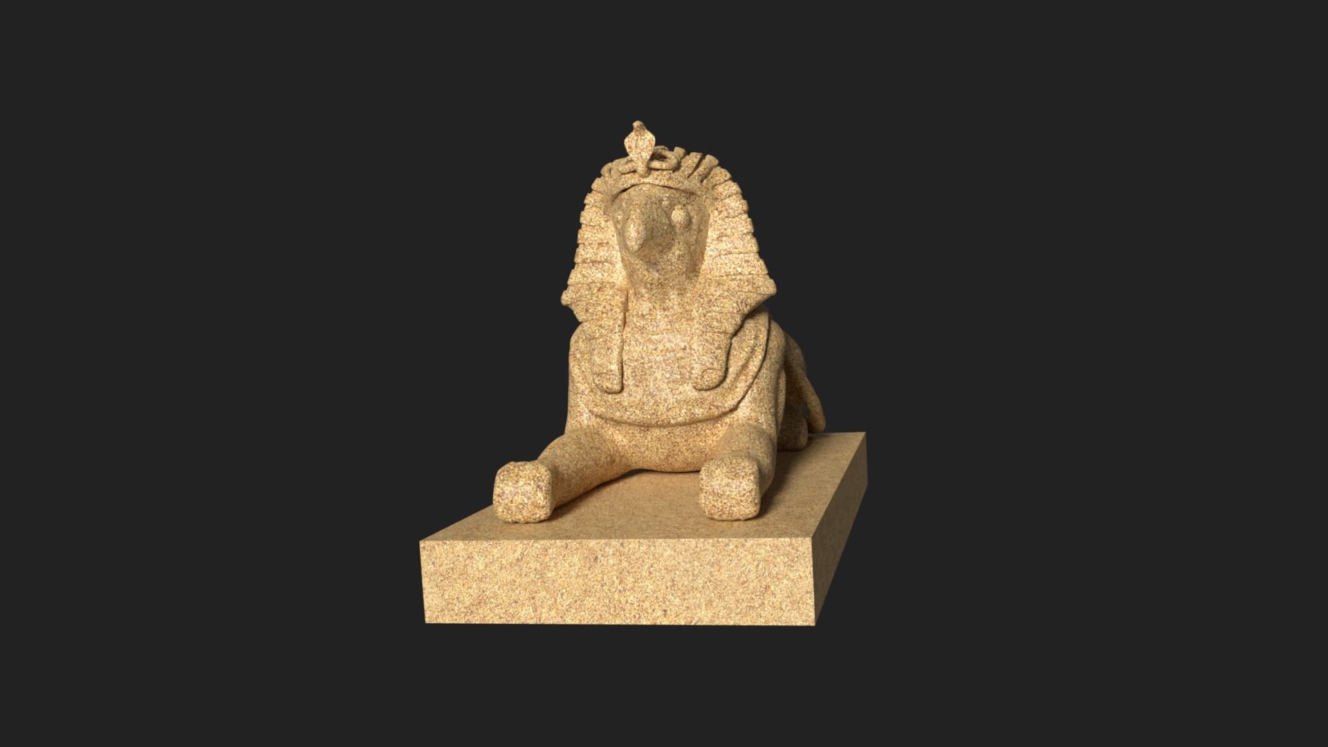 3D Horus Sphinx - TurboSquid 1784043