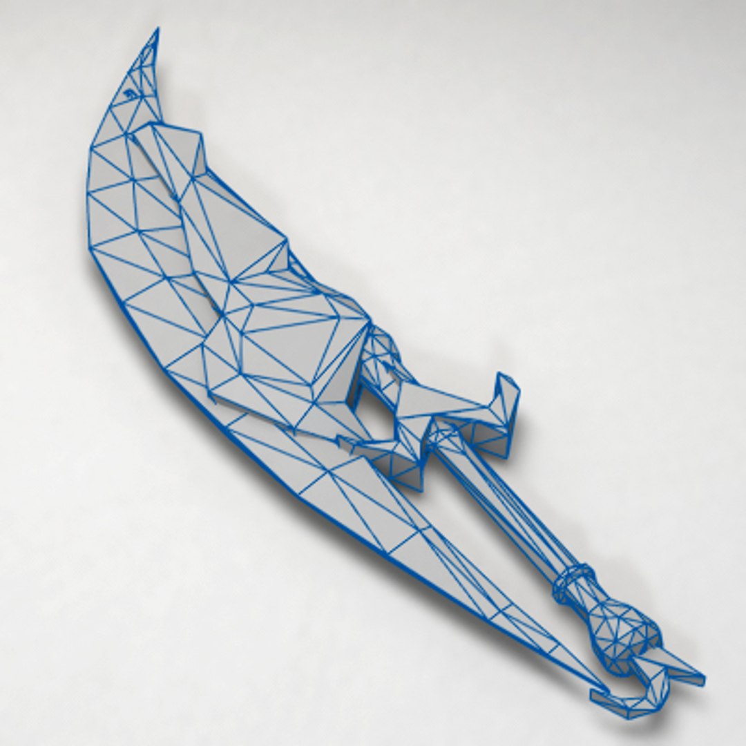 3d Model Sparda Sword