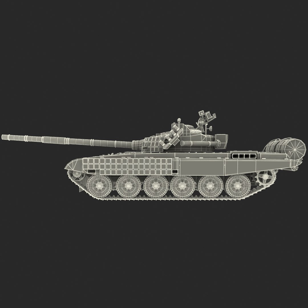Polish Pt-91 Twardy Main 3d Model