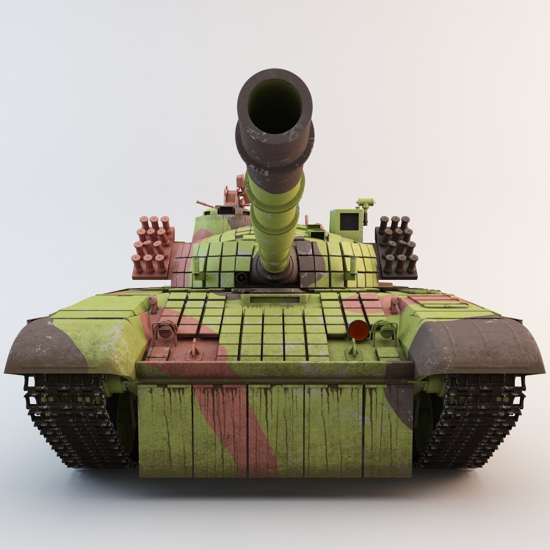 polish pt-91 twardy main 3d model