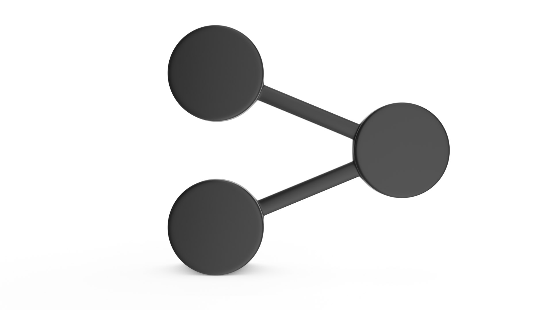 3D Share Icon - TurboSquid 2133506