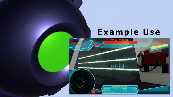 Laser-eye laser-emitter 3D model - TurboSquid 1681085