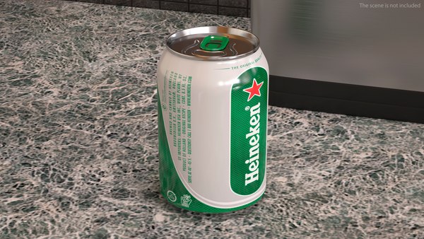 modelo 3d Lata de cerveza Heineken - TurboSquid 2015851