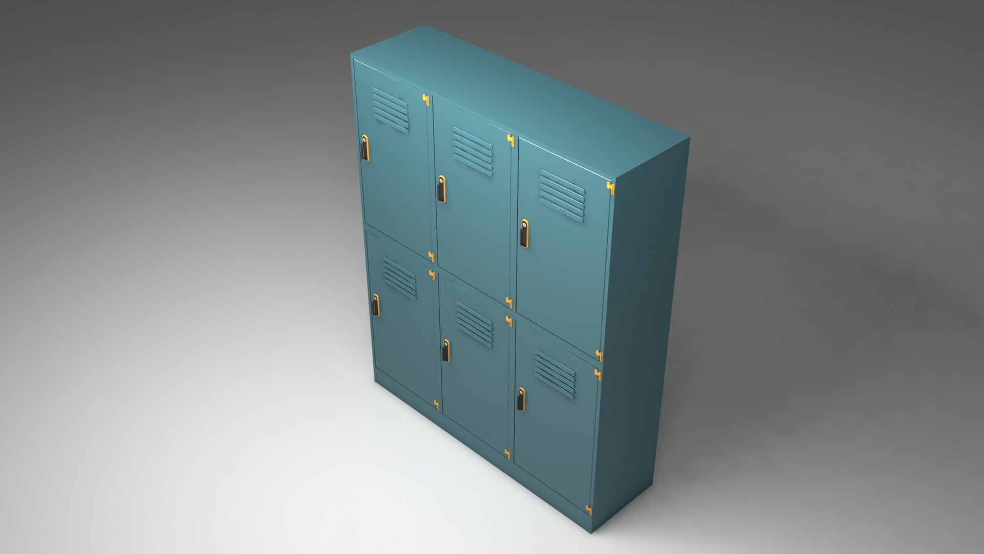 3D clothes cabinet metal - TurboSquid 1421053