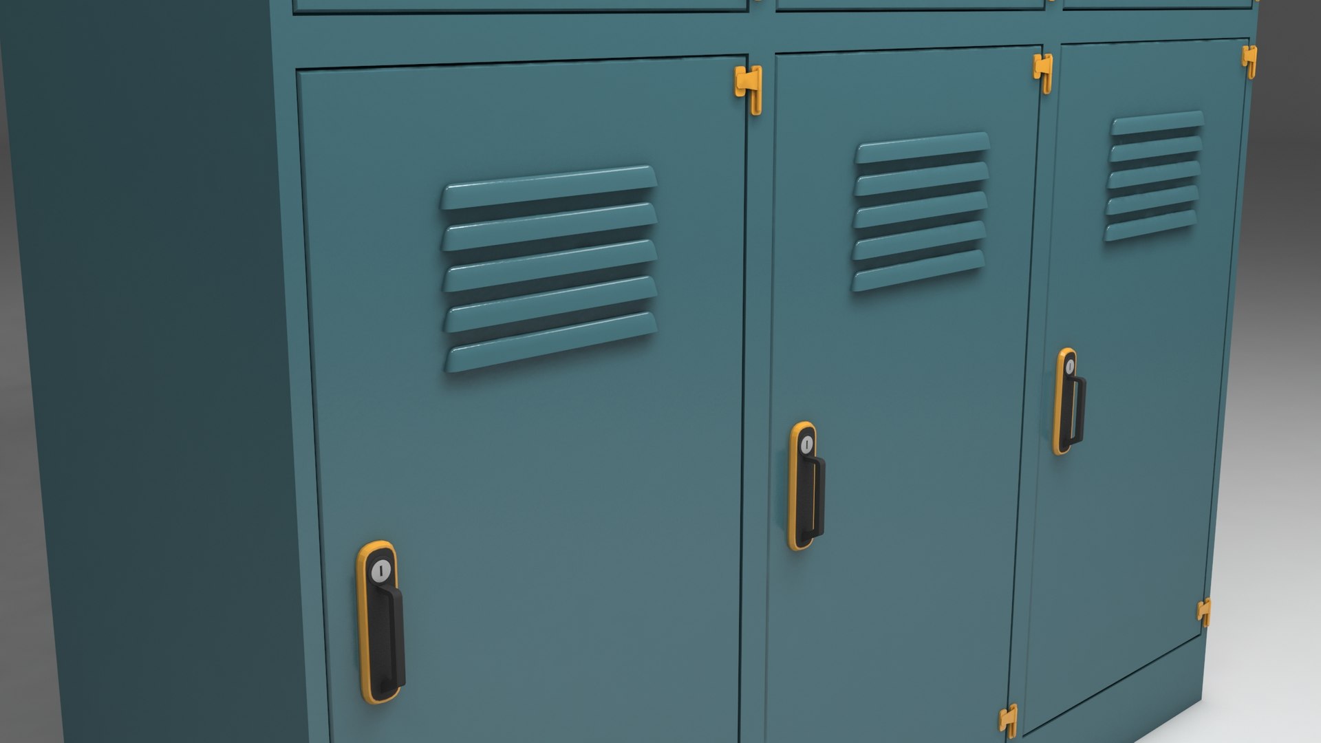 3D clothes cabinet metal - TurboSquid 1421053