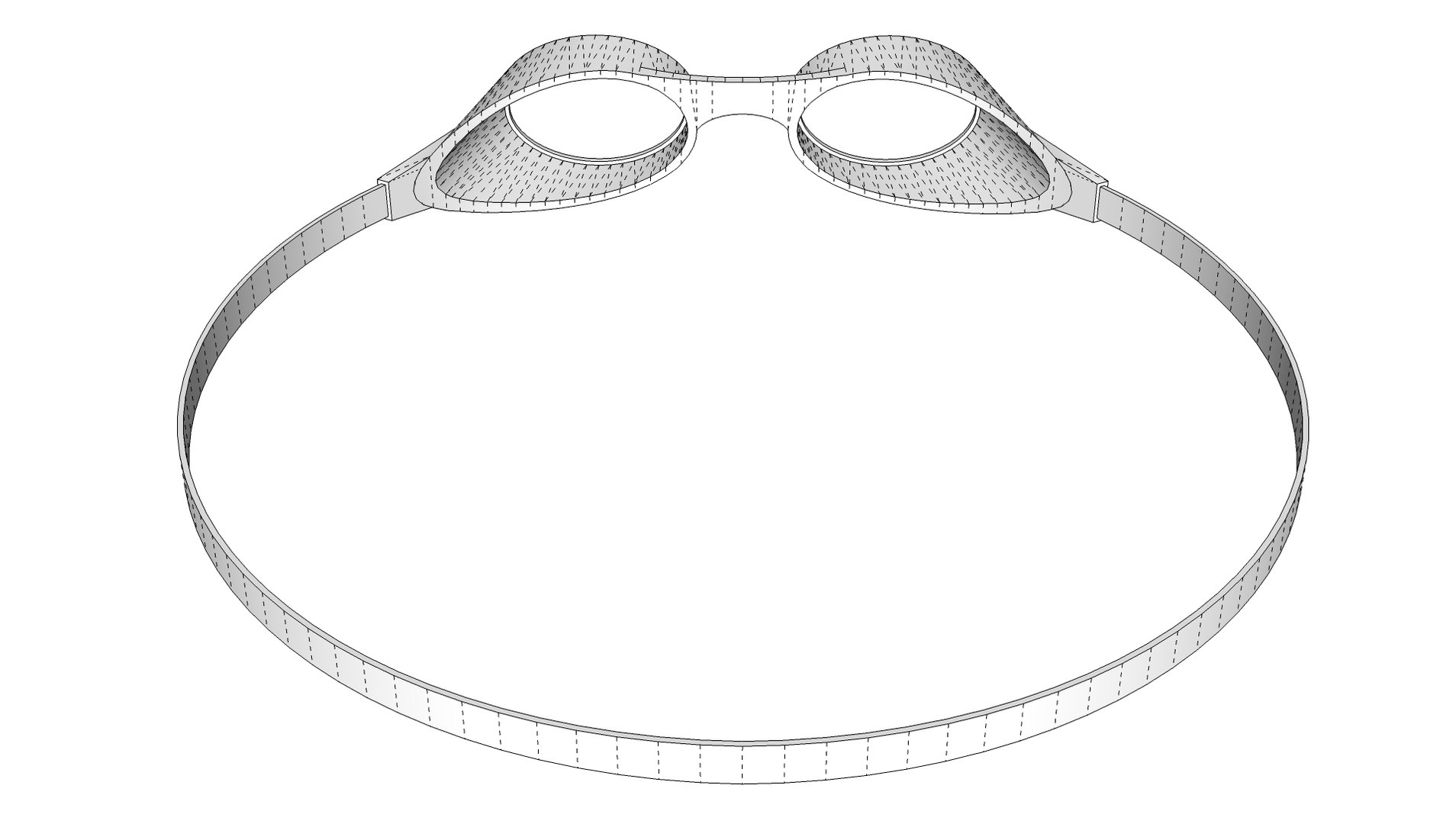 3D Swimming Goggles - TurboSquid 1724990