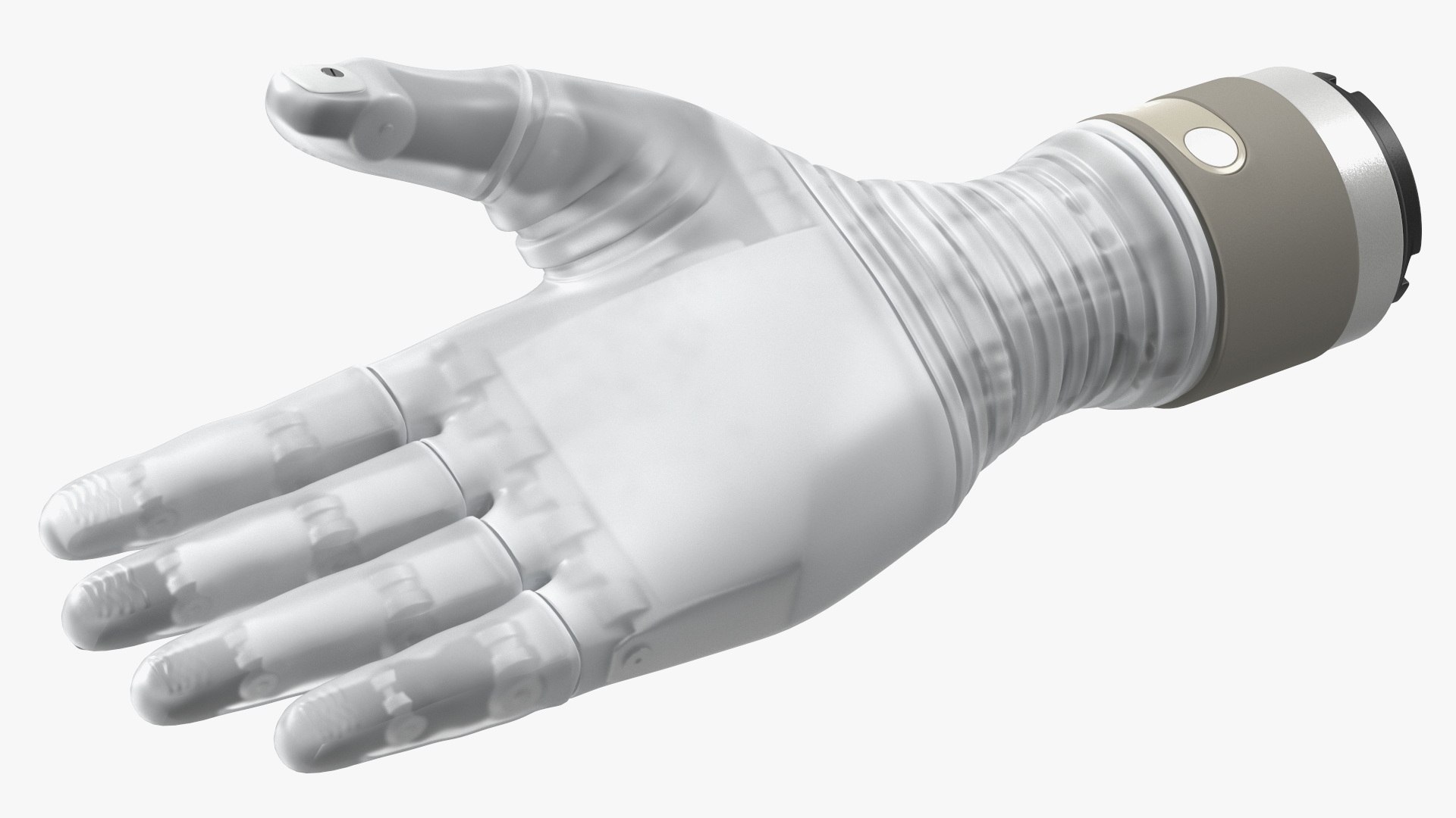 Wrist Bionic Hand Deka Rigged For Cinema 4D 3D Model - TurboSquid 2087503
