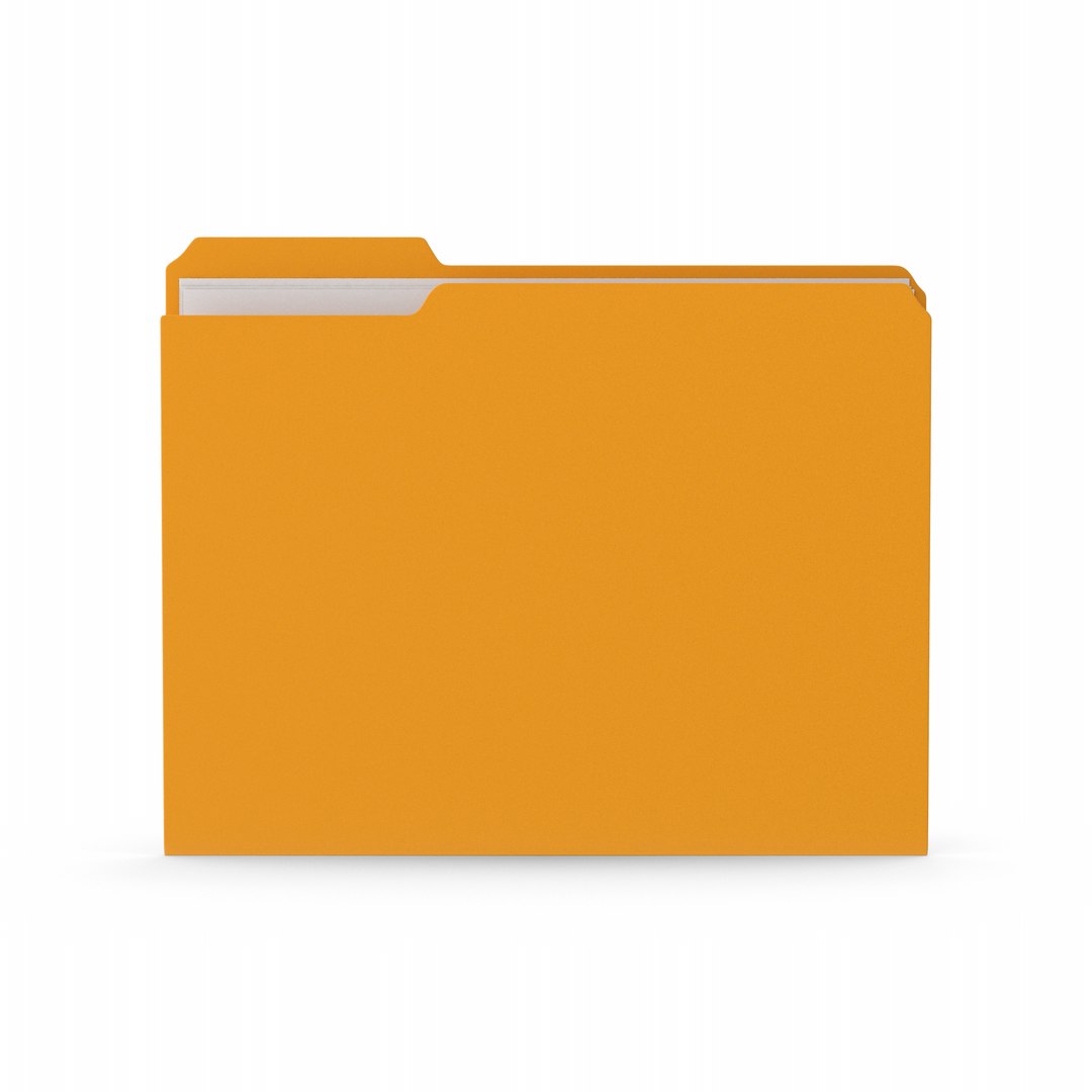 3D File Folder - TurboSquid 1838339