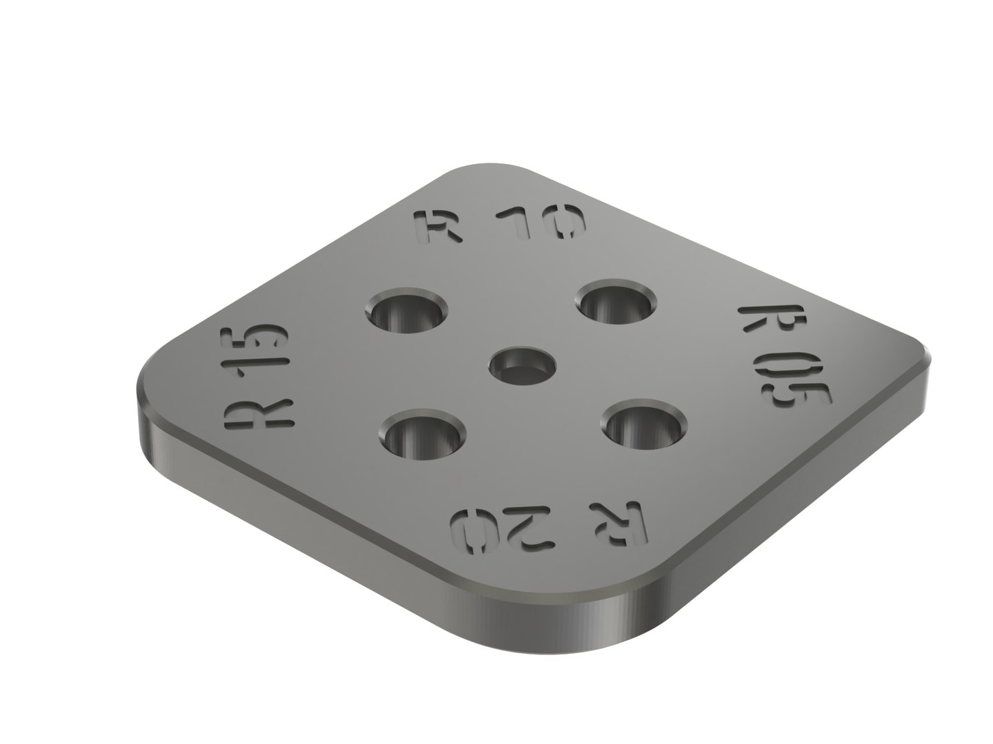 3D Model Printable Jig Router Template - TurboSquid 1815464