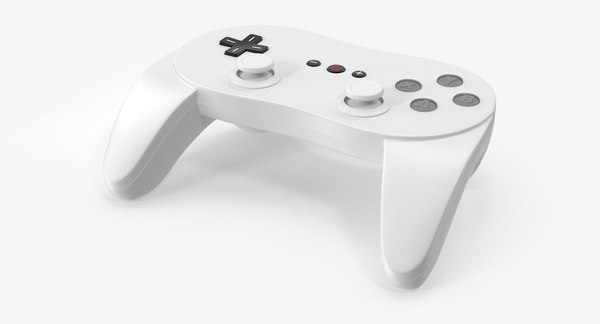 white video controller 3d max