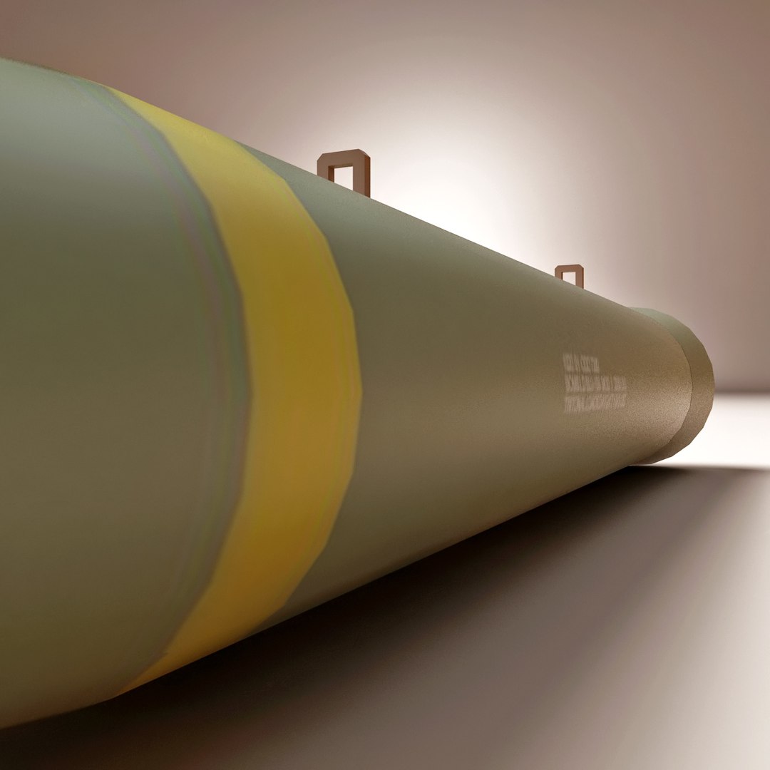 3d Aircraft Bomb Blu-109