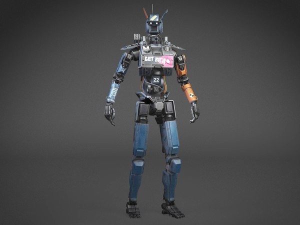 Chappie robot 3D model - TurboSquid 1251084