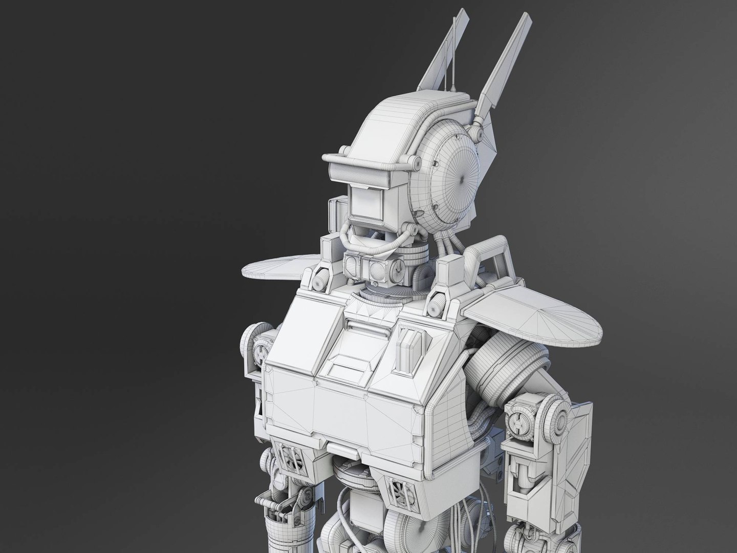 Chappie robot 3D model - TurboSquid 1251084