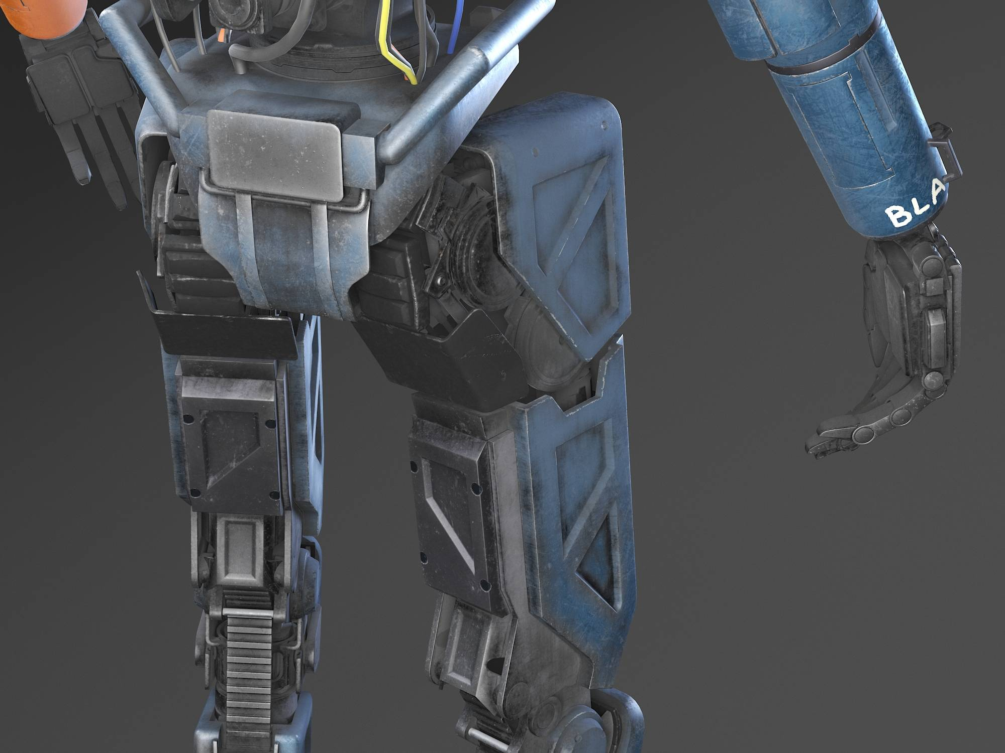 Chappie robot 3D model - TurboSquid 1251084
