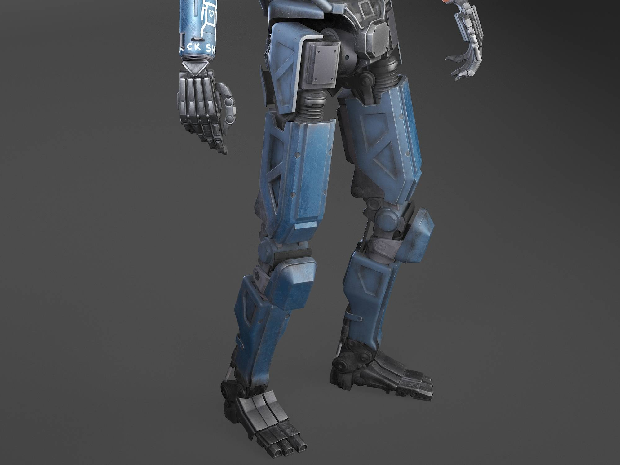 Chappie robot 3D model - TurboSquid 1251084