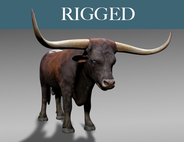 Bull 3D Models for Download | TurboSquid