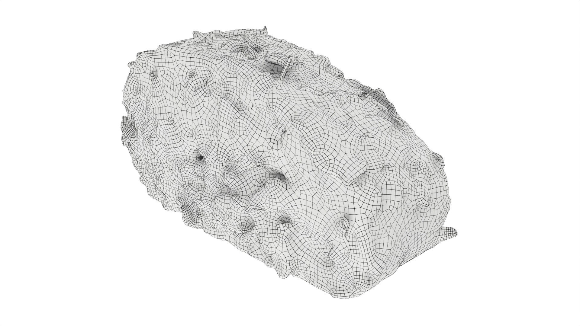 Roll Cake With Cream Filling Piece Model - TurboSquid 2392626