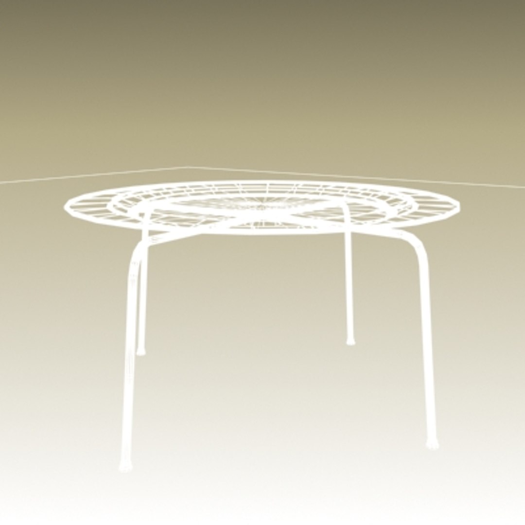 3d Model Charles Eames Table