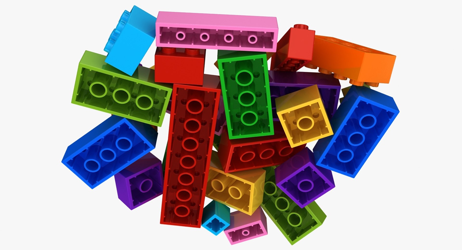 Max Realistic Lego Bricks Pose