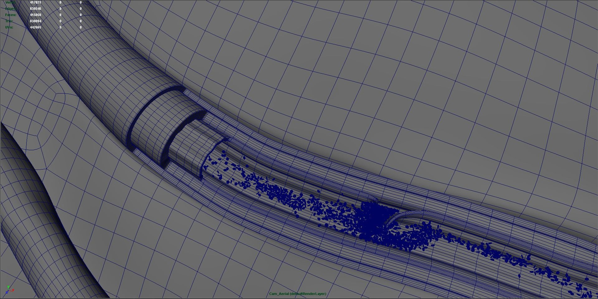 3d Artery Dissection Model