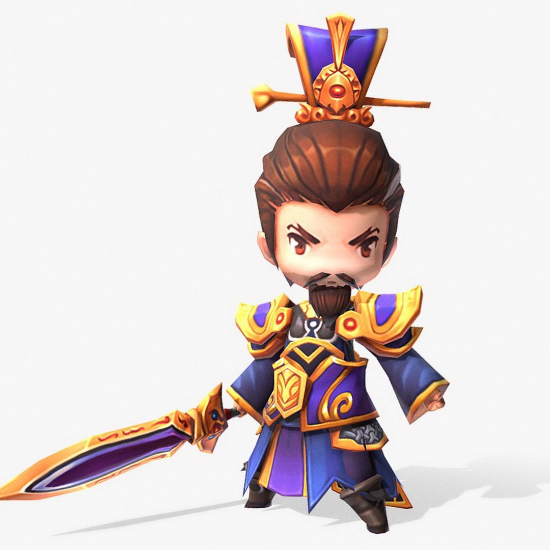 3D Three Kingdoms - Cao Cao - TurboSquid 2015593