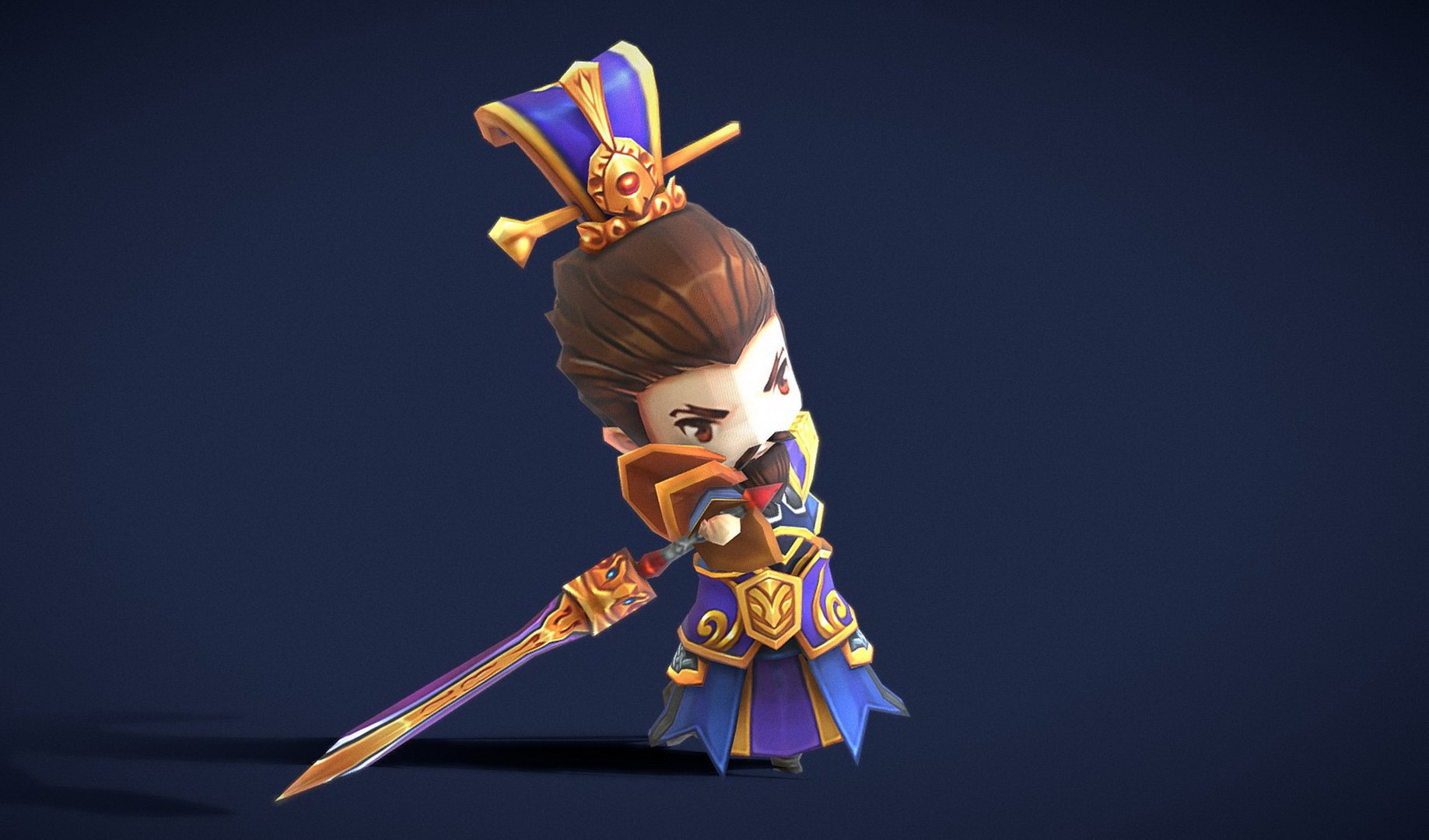 3D Three Kingdoms - Cao Cao - TurboSquid 2015593