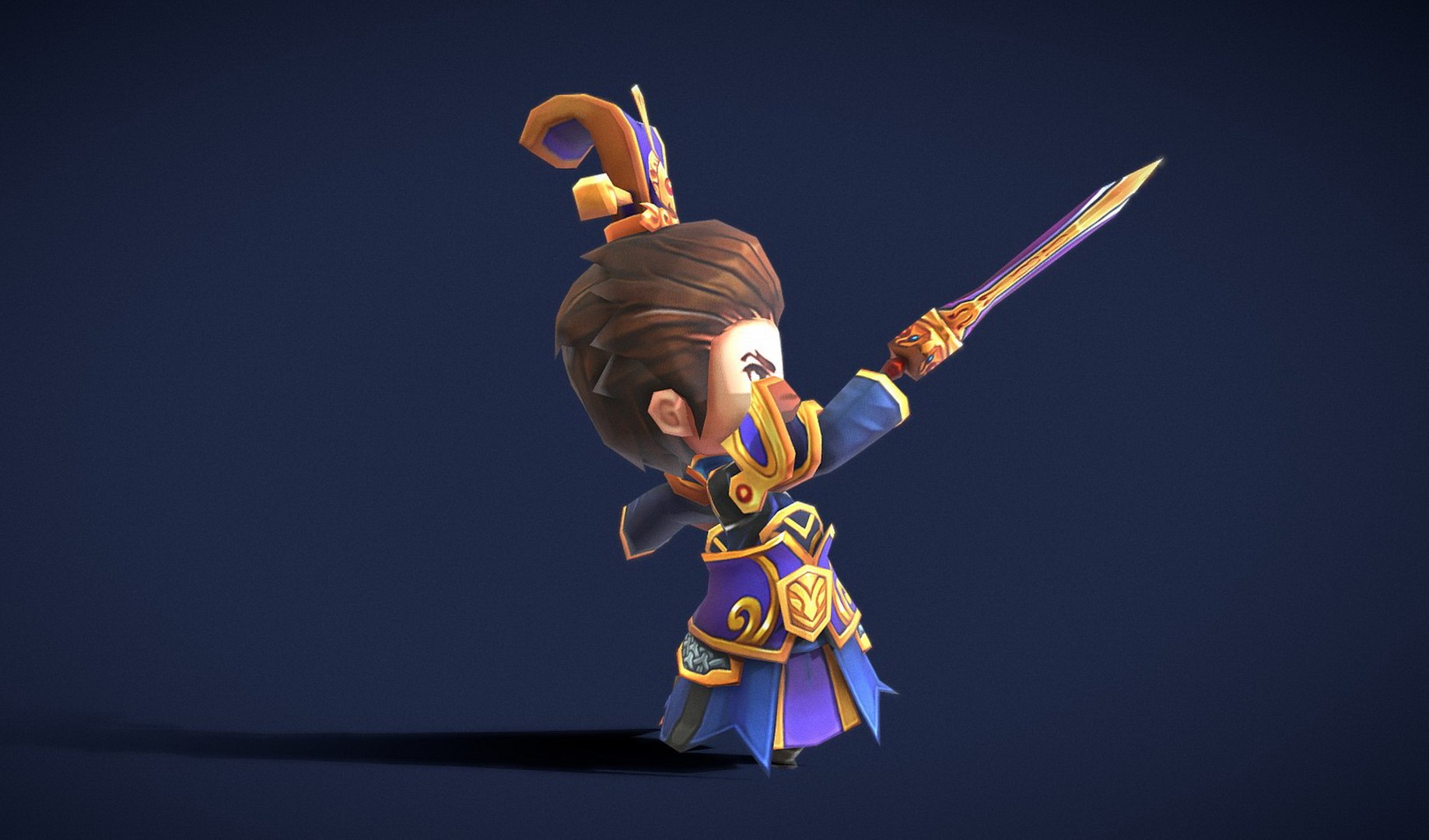 3D Three Kingdoms - Cao Cao - TurboSquid 2015593