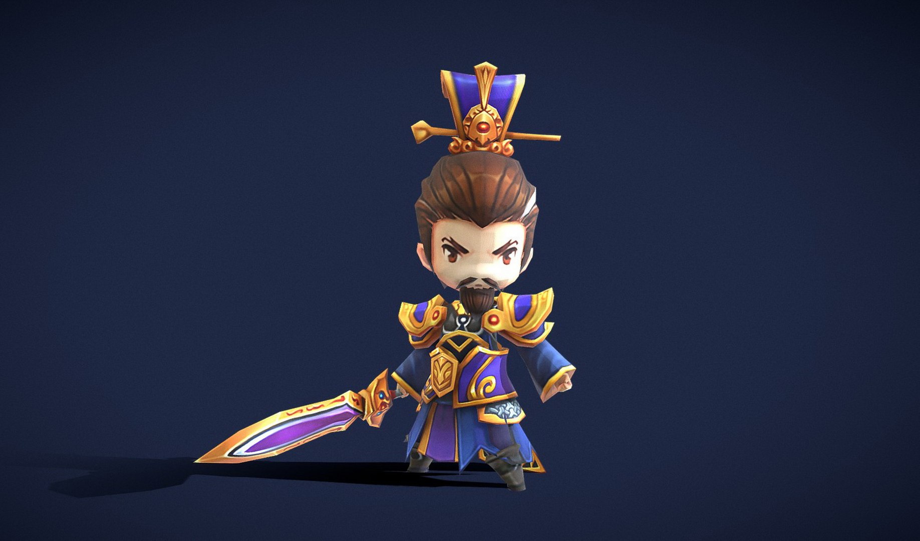 3D Three Kingdoms - Cao Cao - TurboSquid 2015593