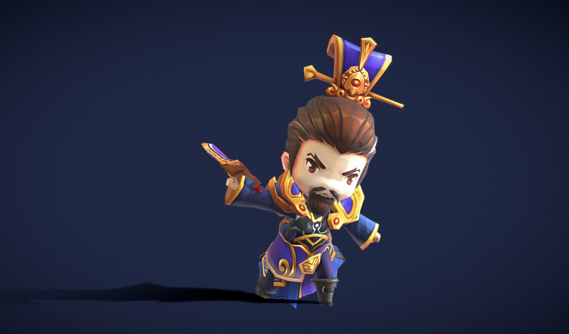 3D Three Kingdoms - Cao Cao - TurboSquid 2015593