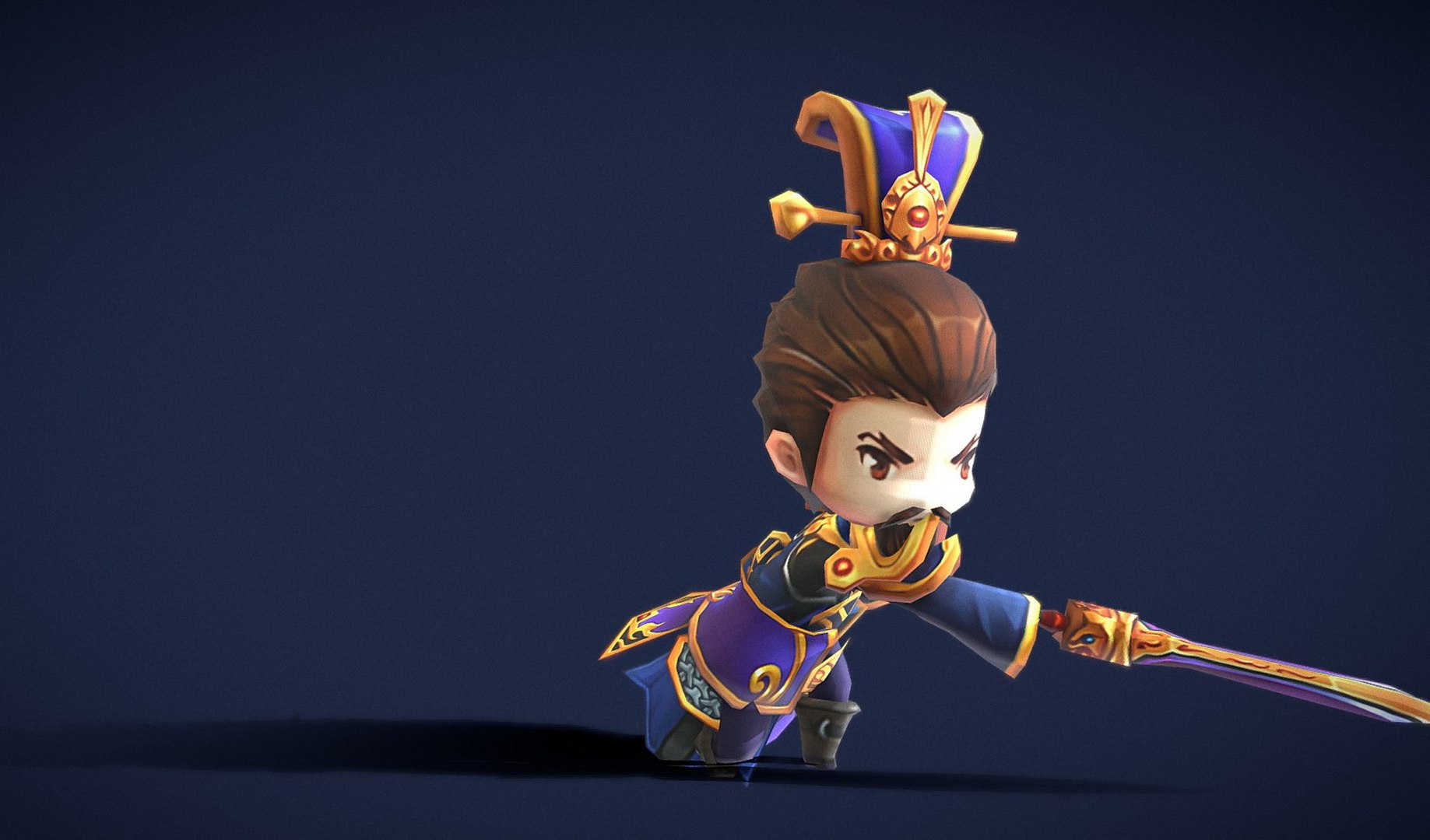 3D Three Kingdoms - Cao Cao - TurboSquid 2015593