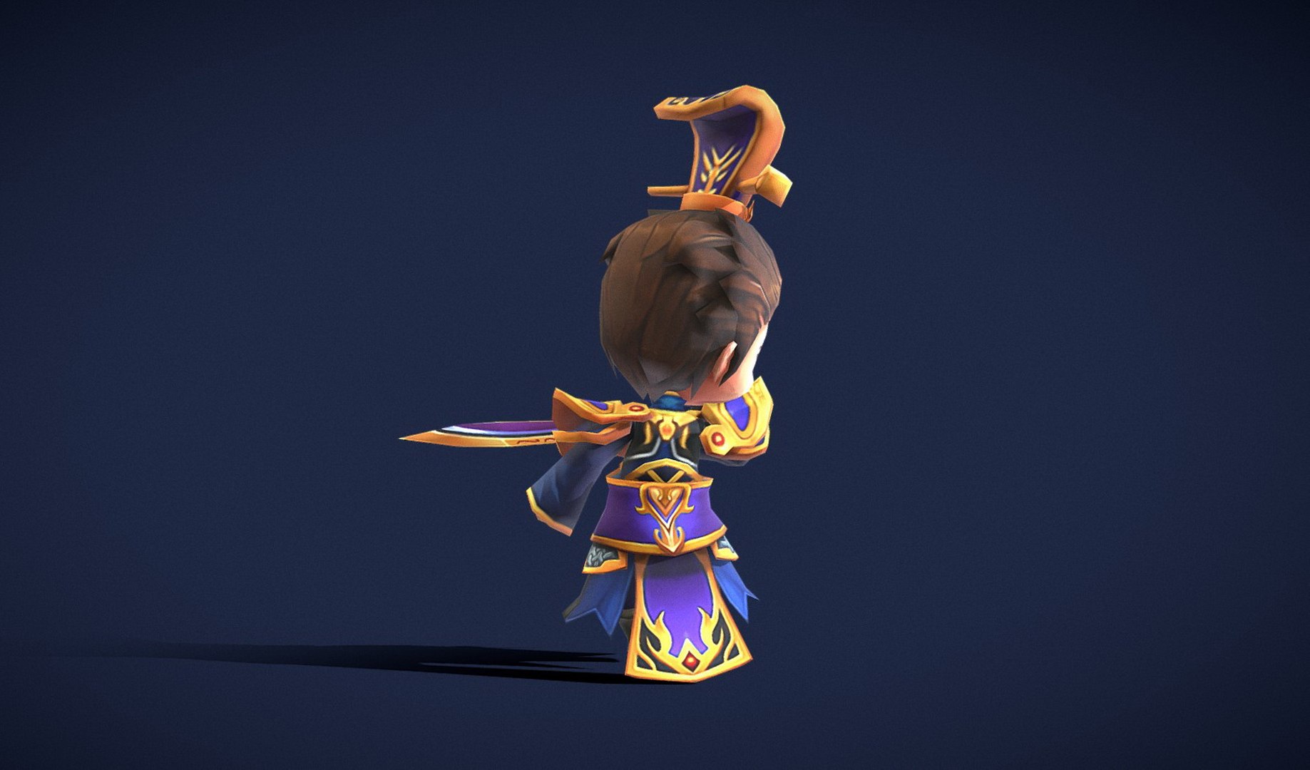 3D Three Kingdoms - Cao Cao - TurboSquid 2015593