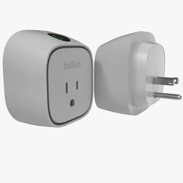 modelo 3d Interruptor Belkin WeMo Insight - TurboSquid 844612