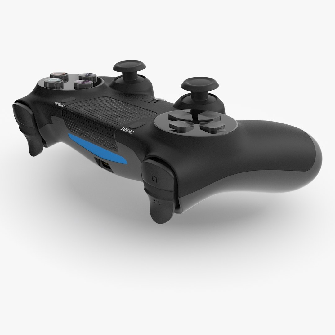 Playstation 4 Dualshock 3d Model