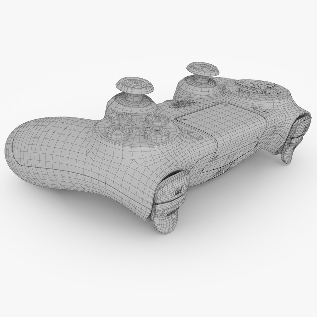 Playstation 4 Dualshock 3d Model