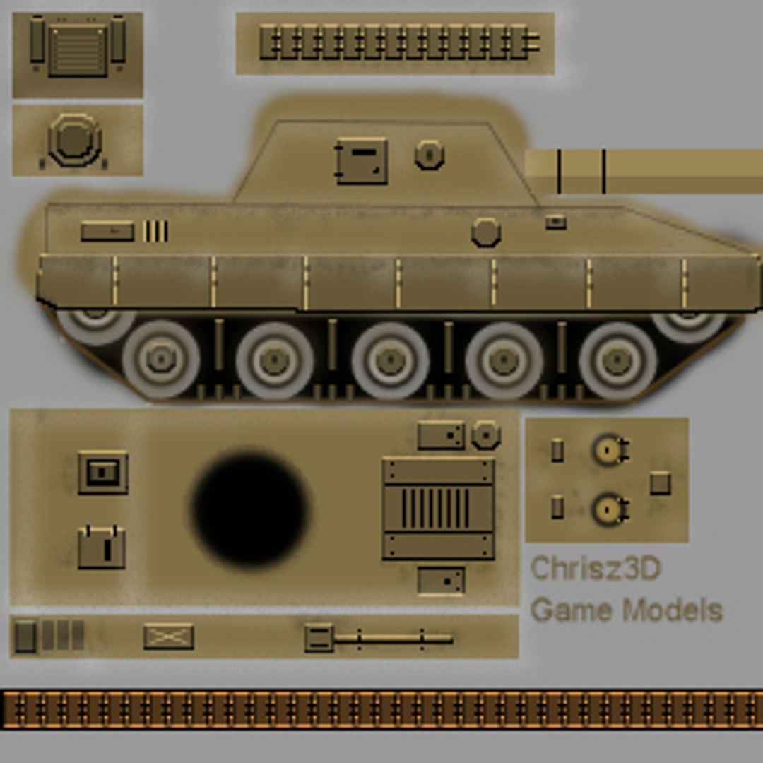 Tank 3d 3ds