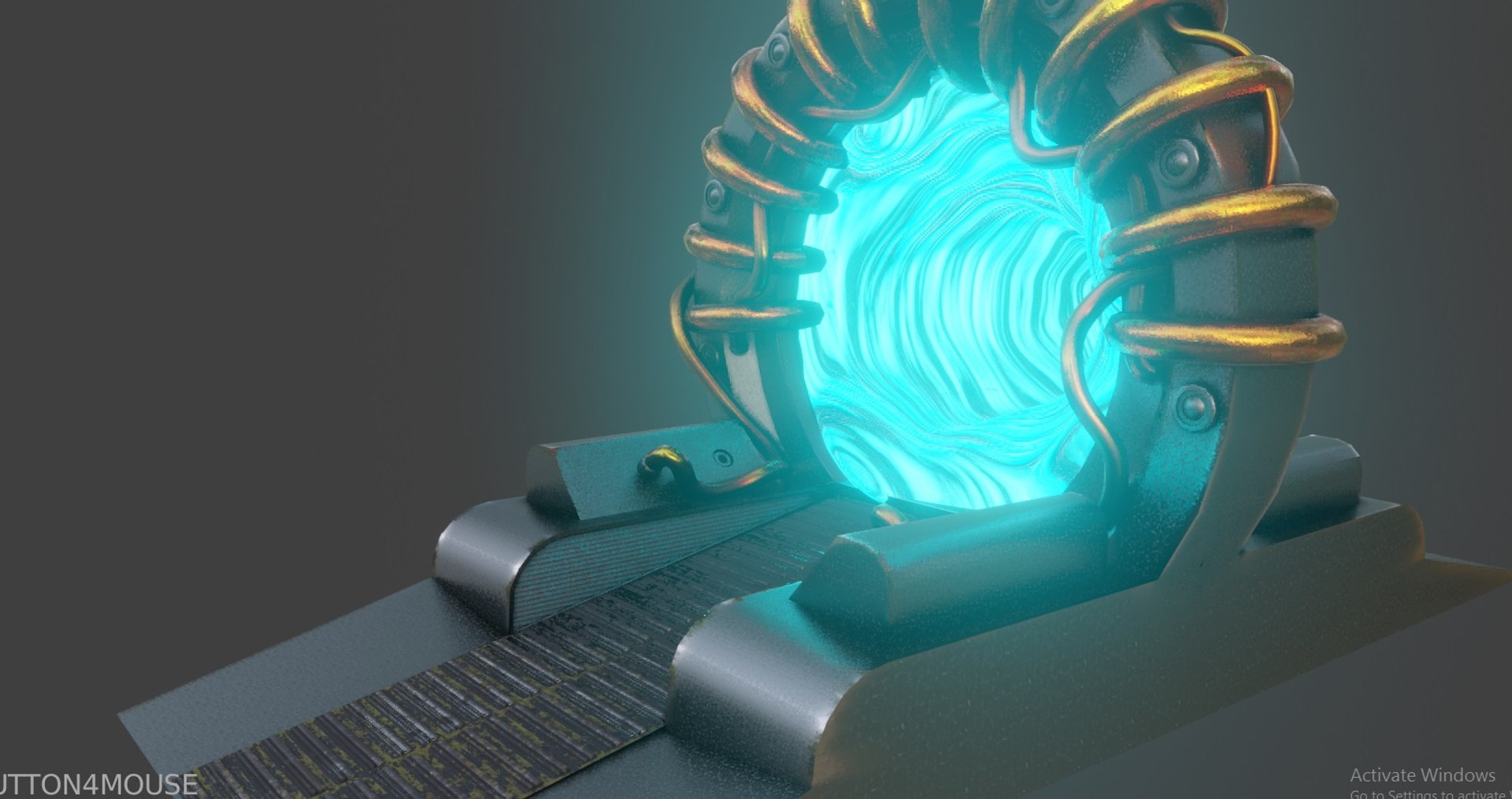 Sci-fi Portal 3D Model - TurboSquid 1409282