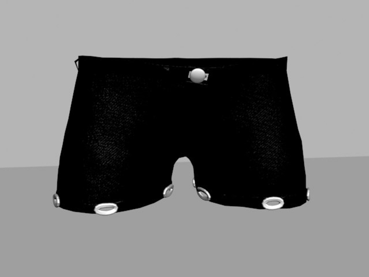 Goth Punk Outfit 3D Model - TurboSquid 1564043
