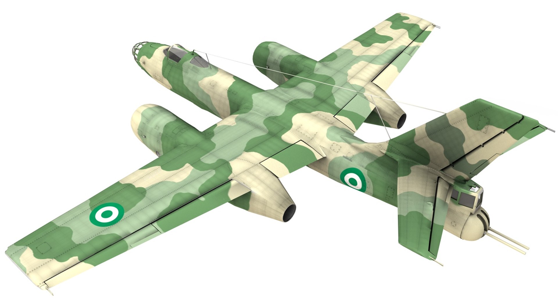 3D Ilyushin Il-28 Beagle Bomber Model - TurboSquid 1167483