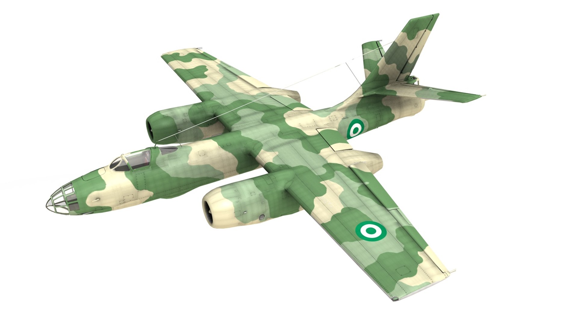 3D Ilyushin Il-28 Beagle Bomber Model - TurboSquid 1167483
