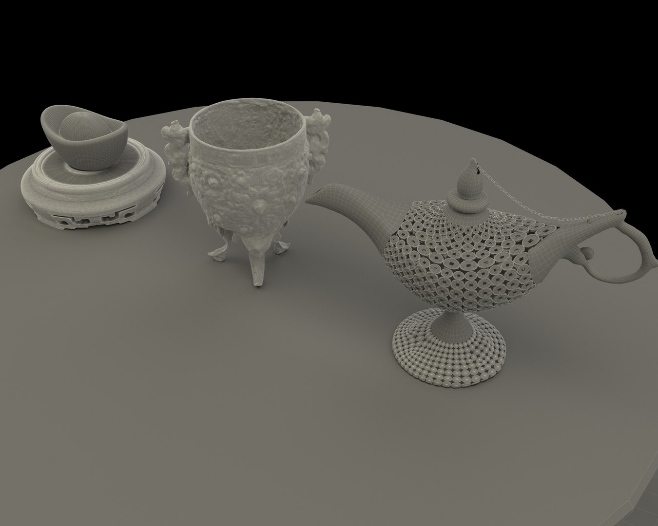 Chinese Magic Lamp 3D - TurboSquid 2250723