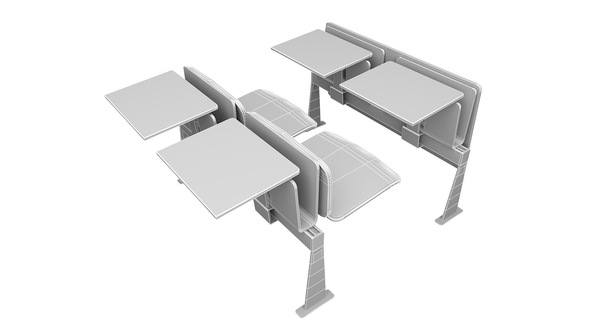 Lecture Desk 3D Model - TurboSquid 2329689