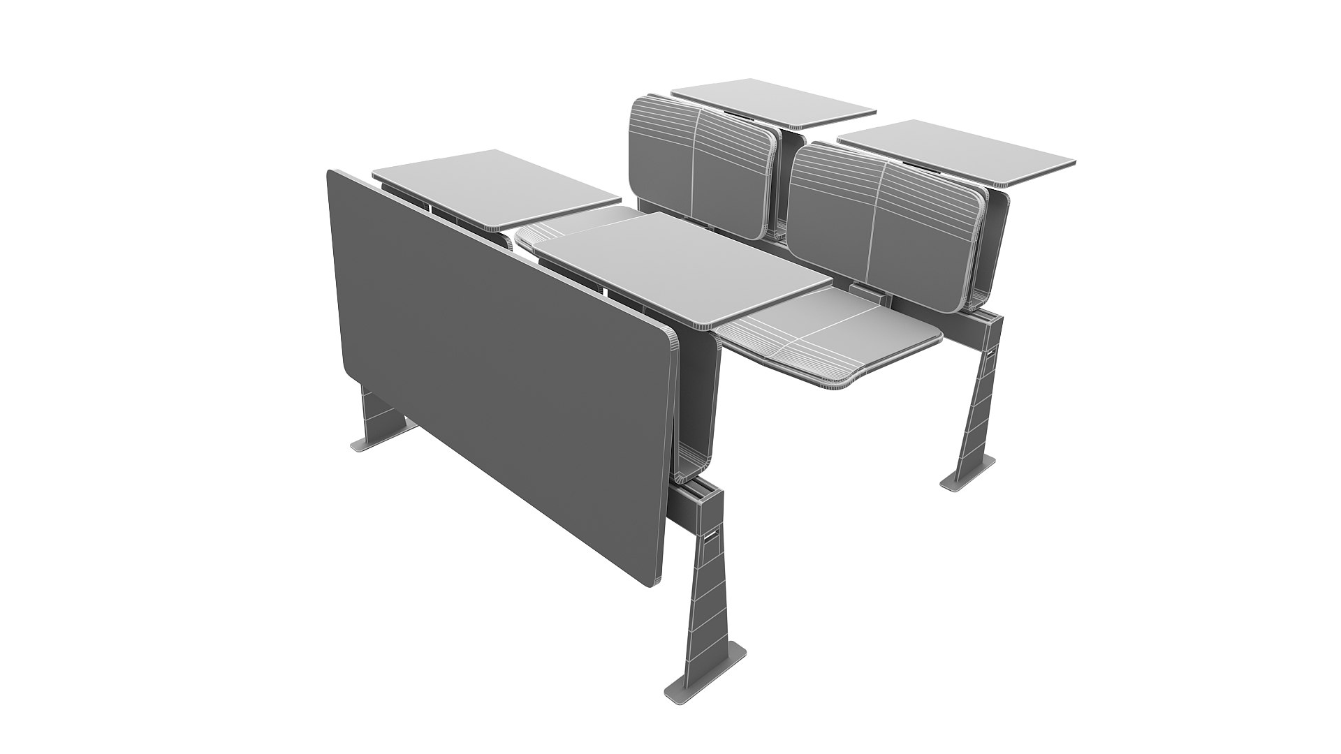Lecture Desk 3D Model - TurboSquid 2329689